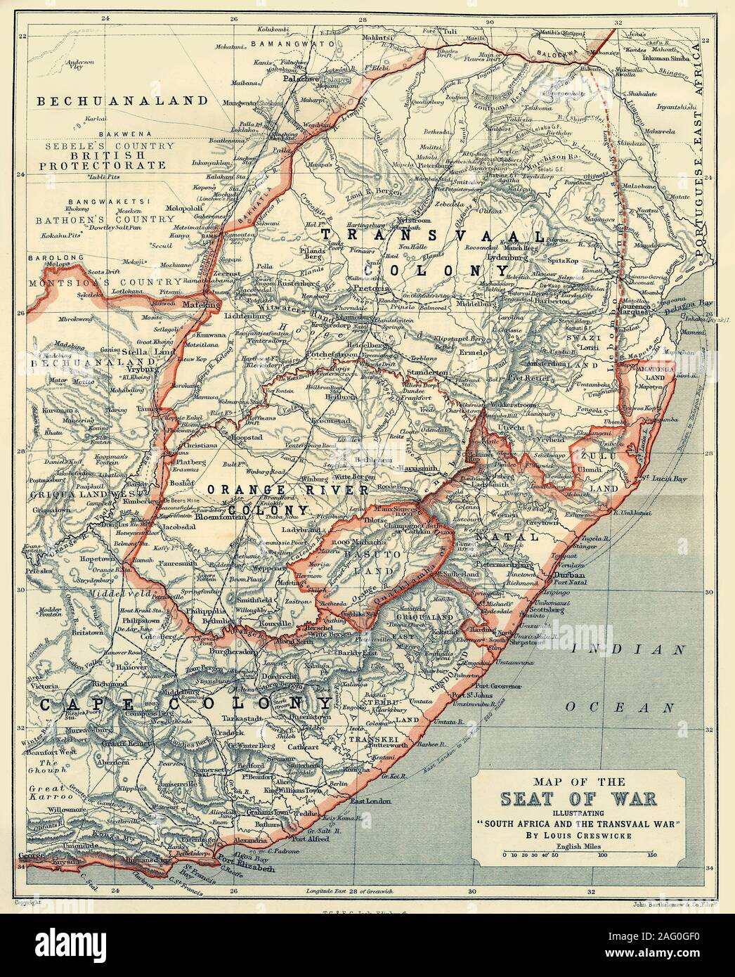 Transvaal Map High Resolution Stock Photography and Images - Alamy