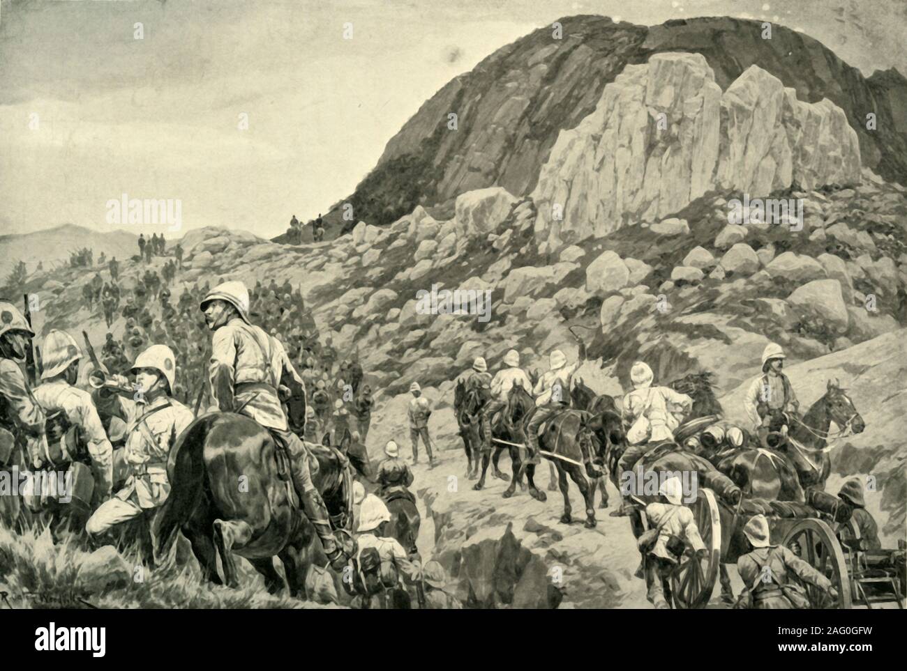 Battle at spion kop hi-res stock photography and images - Alamy