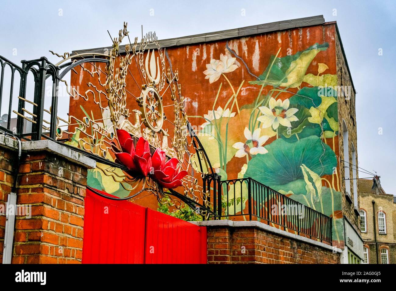 London Buddhist Centre, Bethnal Green, London, England, UK Stock Photo ...