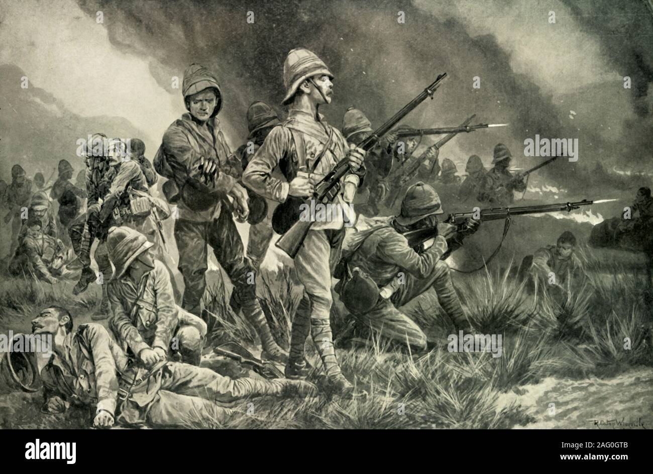 Battle of biddulphs berg hi-res stock photography and images - Alamy