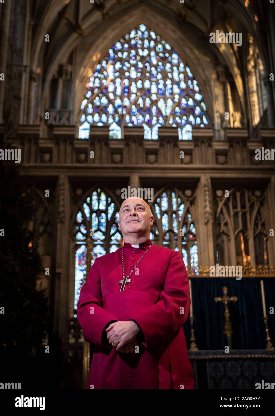 The new Archbishop of York Stephen Cottrell during a photocall at York ...