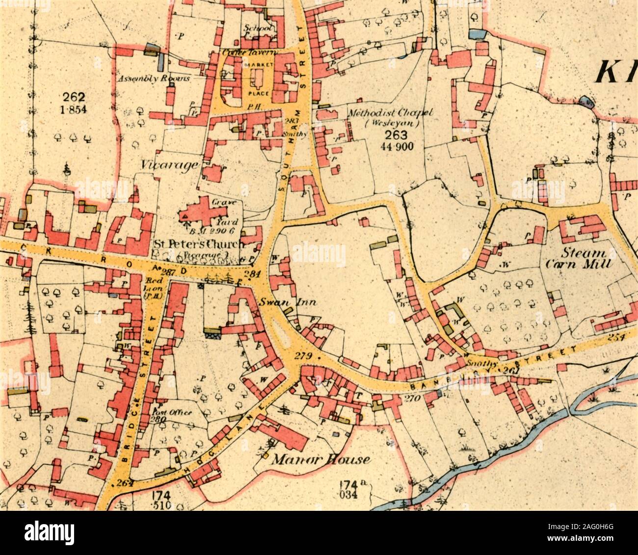 London Street Map 19th Century High Resolution Stock Photography and ...