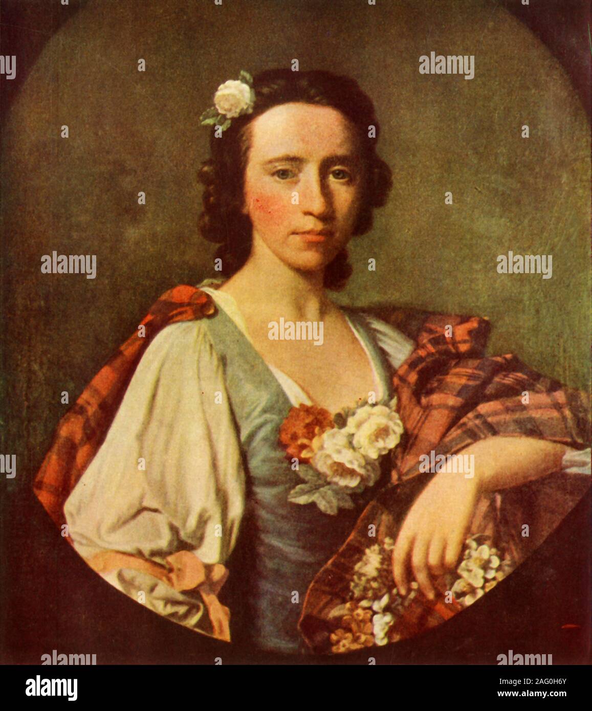 'Flora MacDonald', c1749, (1946). Portrait of Scottish patriot Flora MacDonald (1722-1790) who ...