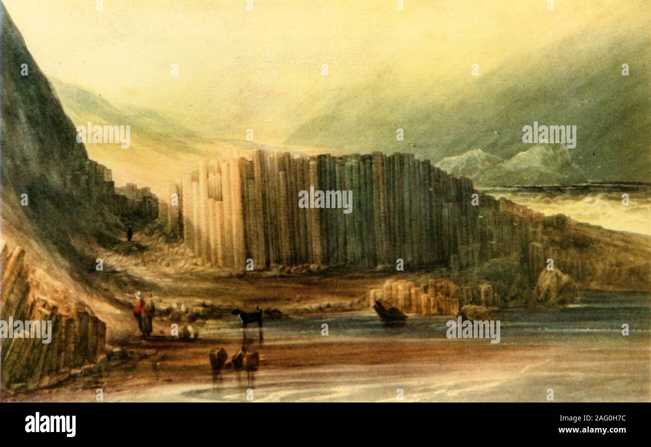 Basalt formation on island scotland hi-res stock photography and images ...