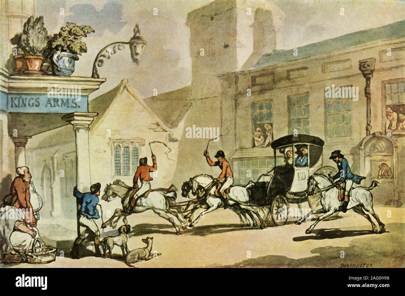 18th century coaching inn hi-res stock photography and images - Alamy