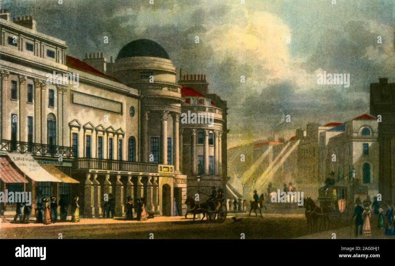 Regency era landscape hi-res stock photography and images - Alamy