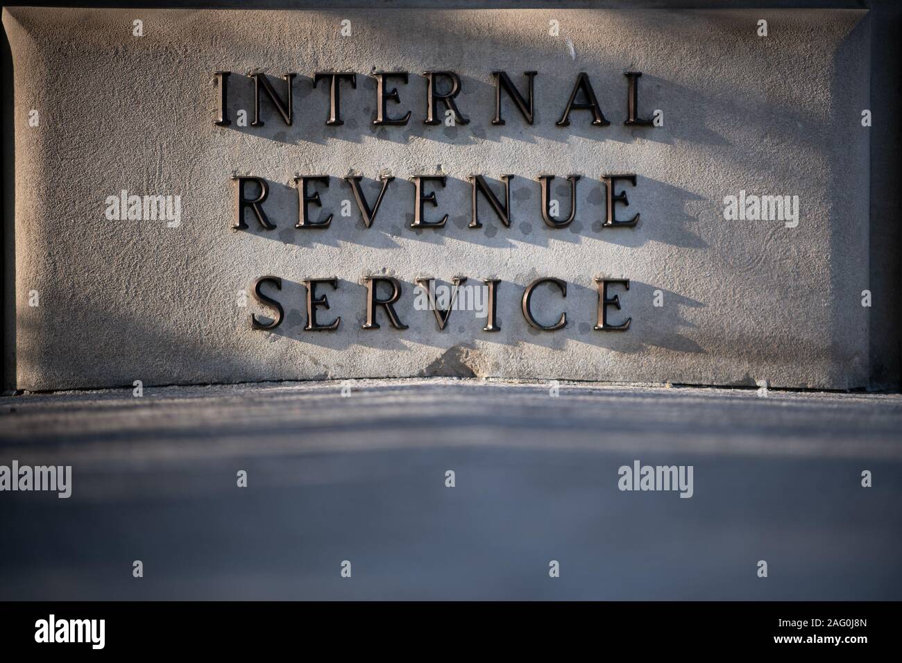 A general view of the Internal Revenue Service Building in Washington ...