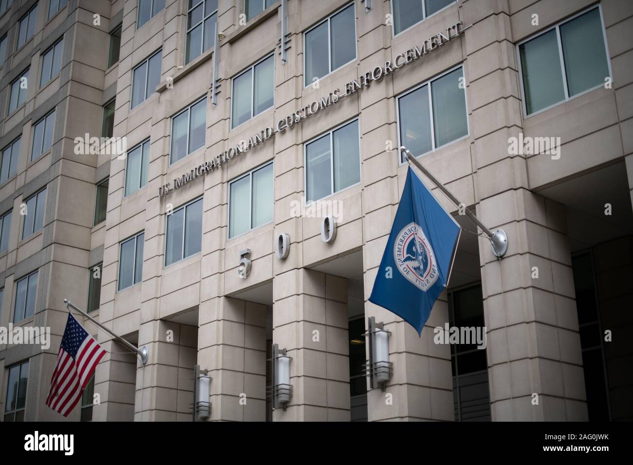 Immigration customs enforcement logo hi-res stock photography and ...
