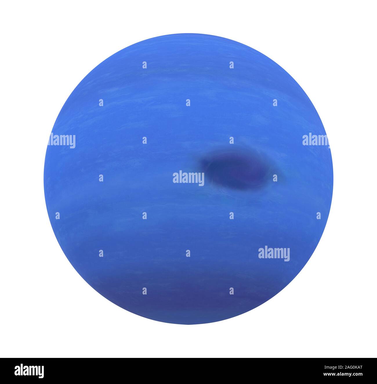 Planet Neptune Isolated Stock Photo - Alamy
