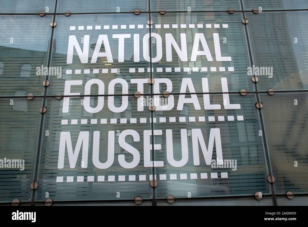 National Football Museum At Manchester England 2019 Stock Photo - Alamy
