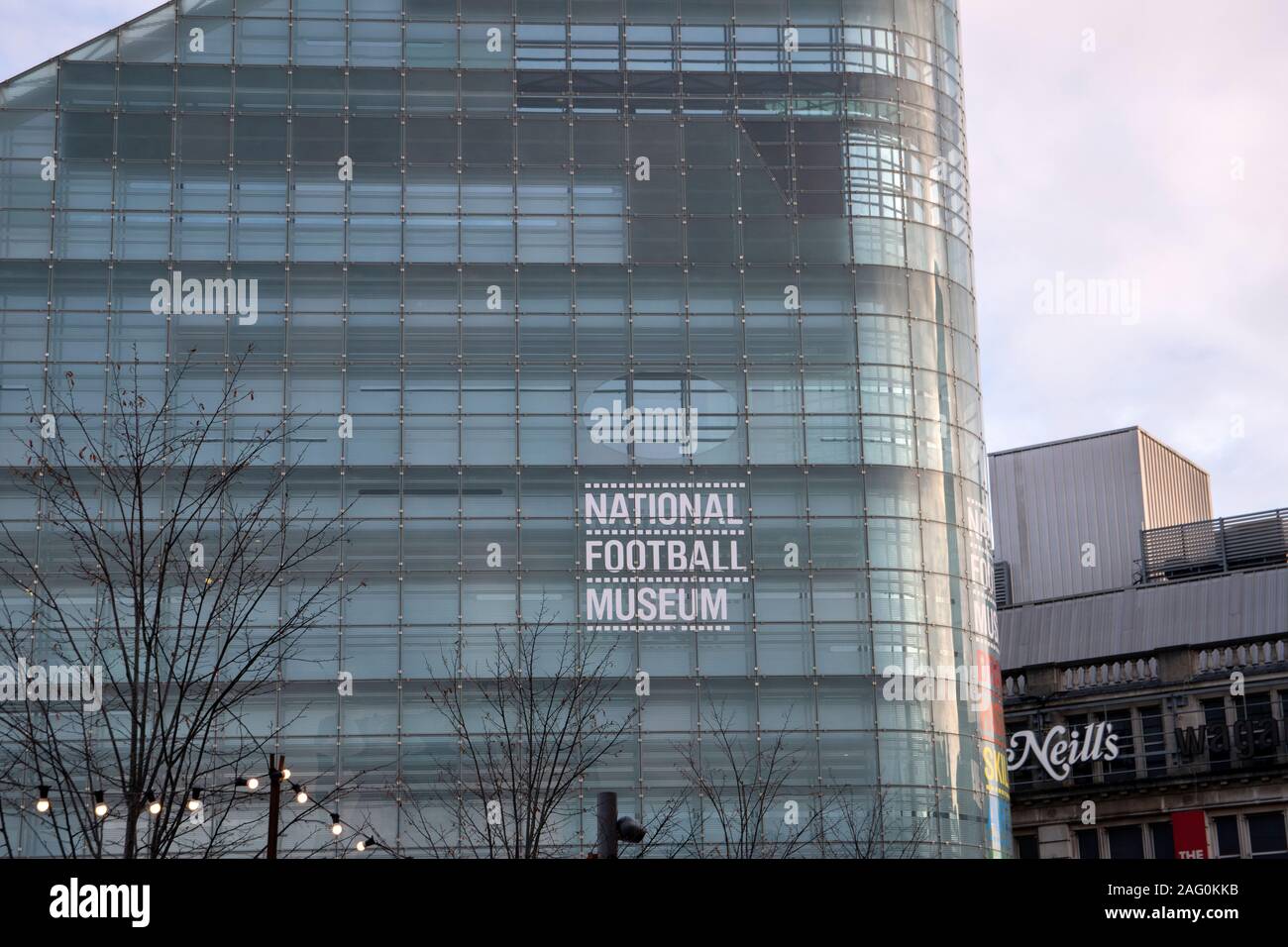 National Football Museum At Manchester England 2019 Stock Photo - Alamy