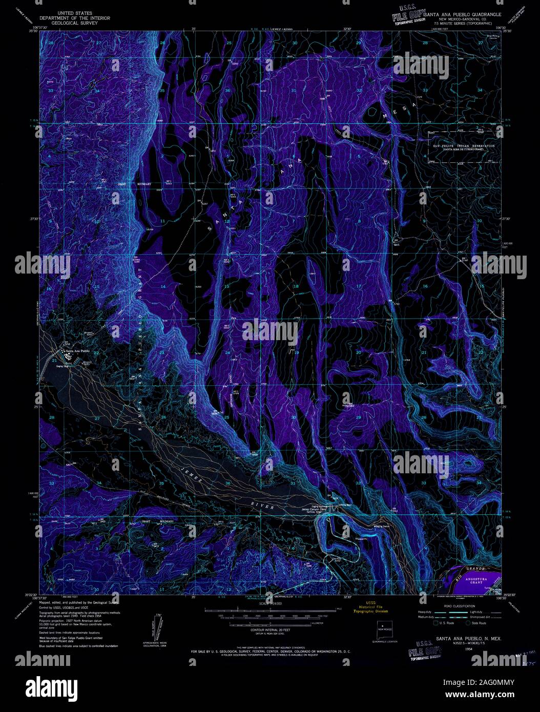 Santa ana mexico map hi-res stock photography and images - Alamy