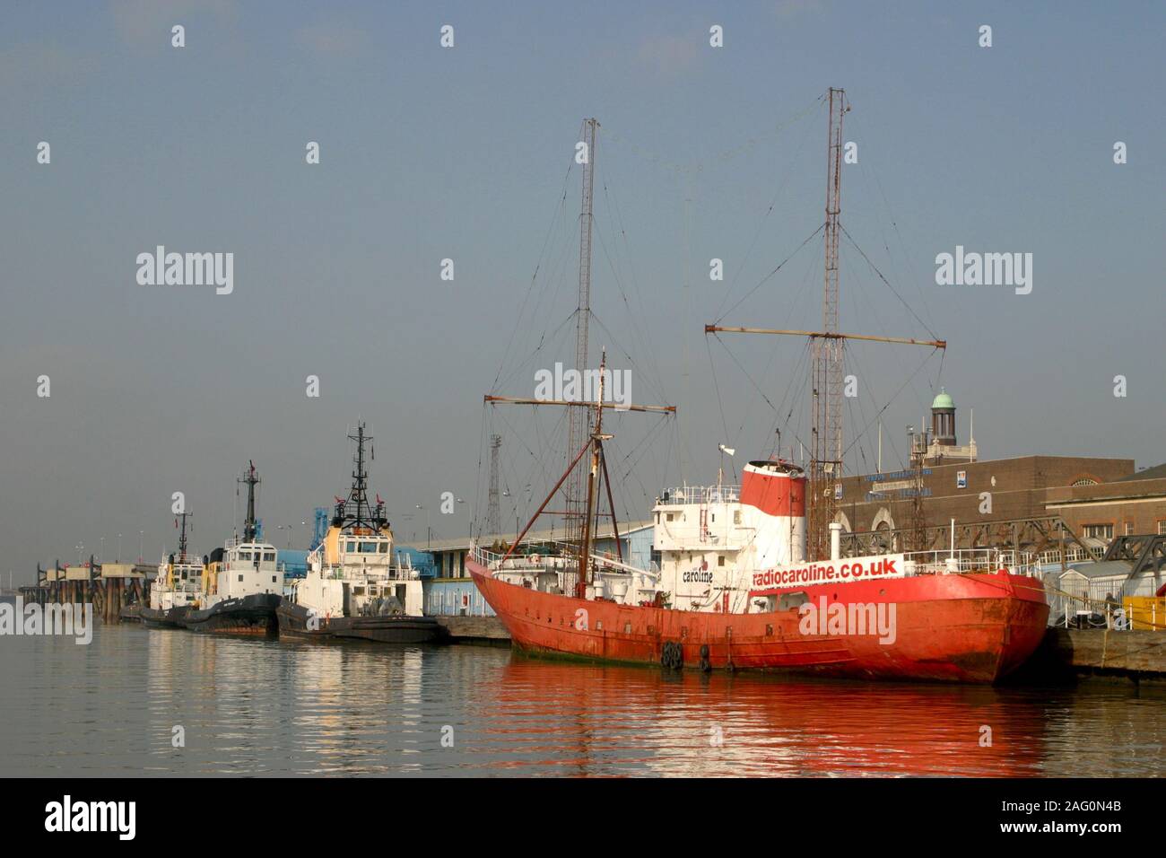 MV Ross Revenge is a fishing trawler reperposed as a floating radio ...