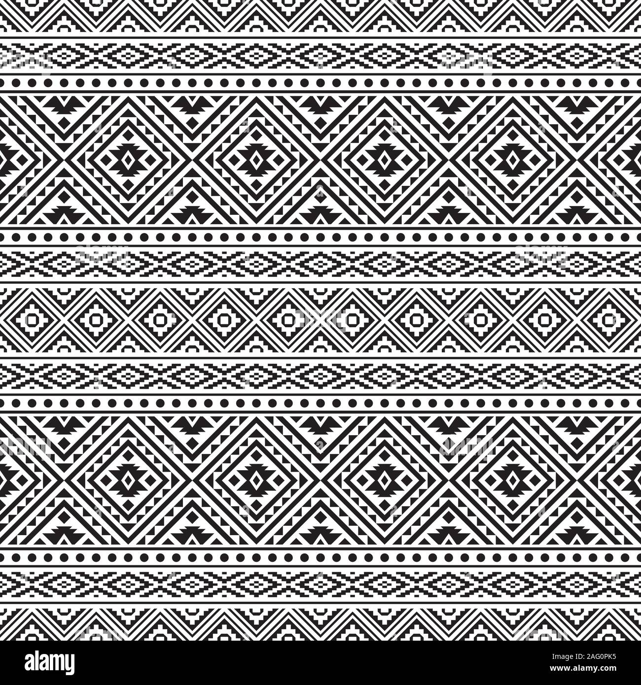 Traditional Ethnic Seamless Pattern texture background with tribal ...