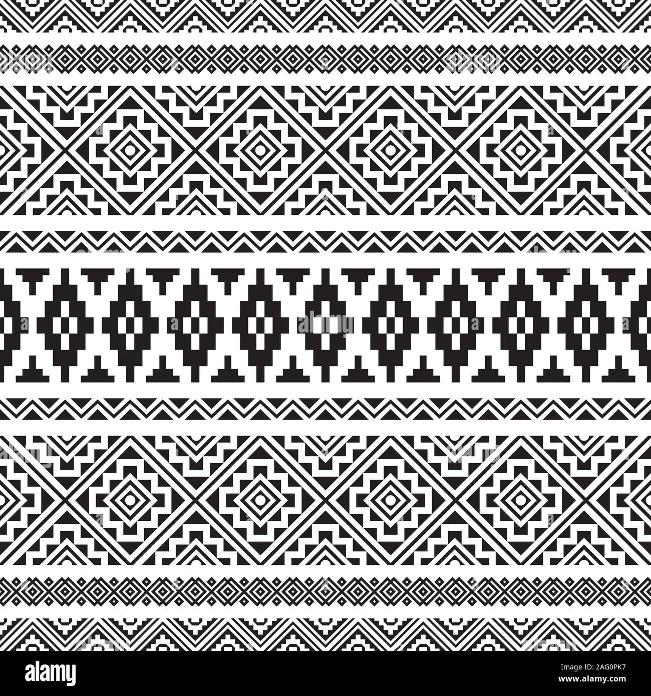 Traditional Ethnic Seamless Pattern texture background with tribal ...