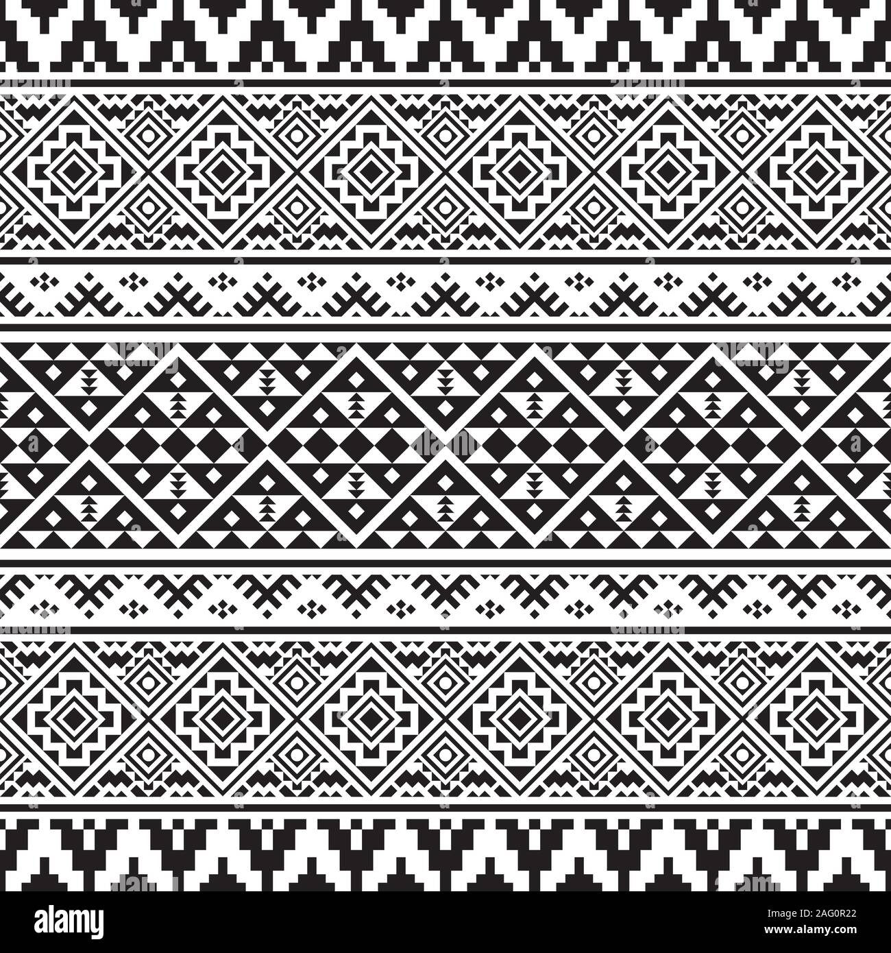 Traditional Ethnic Seamless Pattern texture background with tribal ...