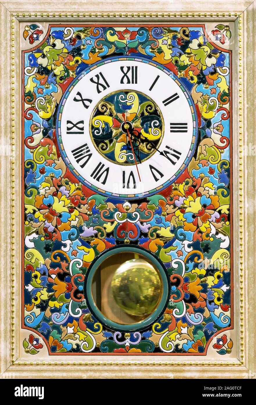 Ceramic clock hi-res stock photography and images - Alamy