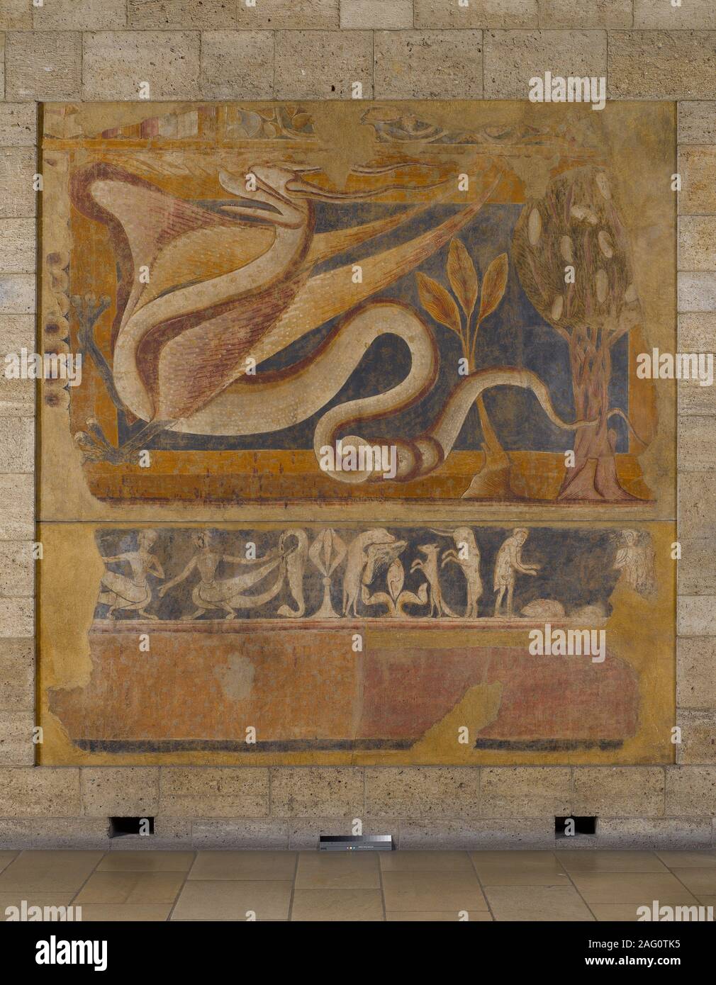 Medieval dragon painting hi-res stock photography and images - Alamy