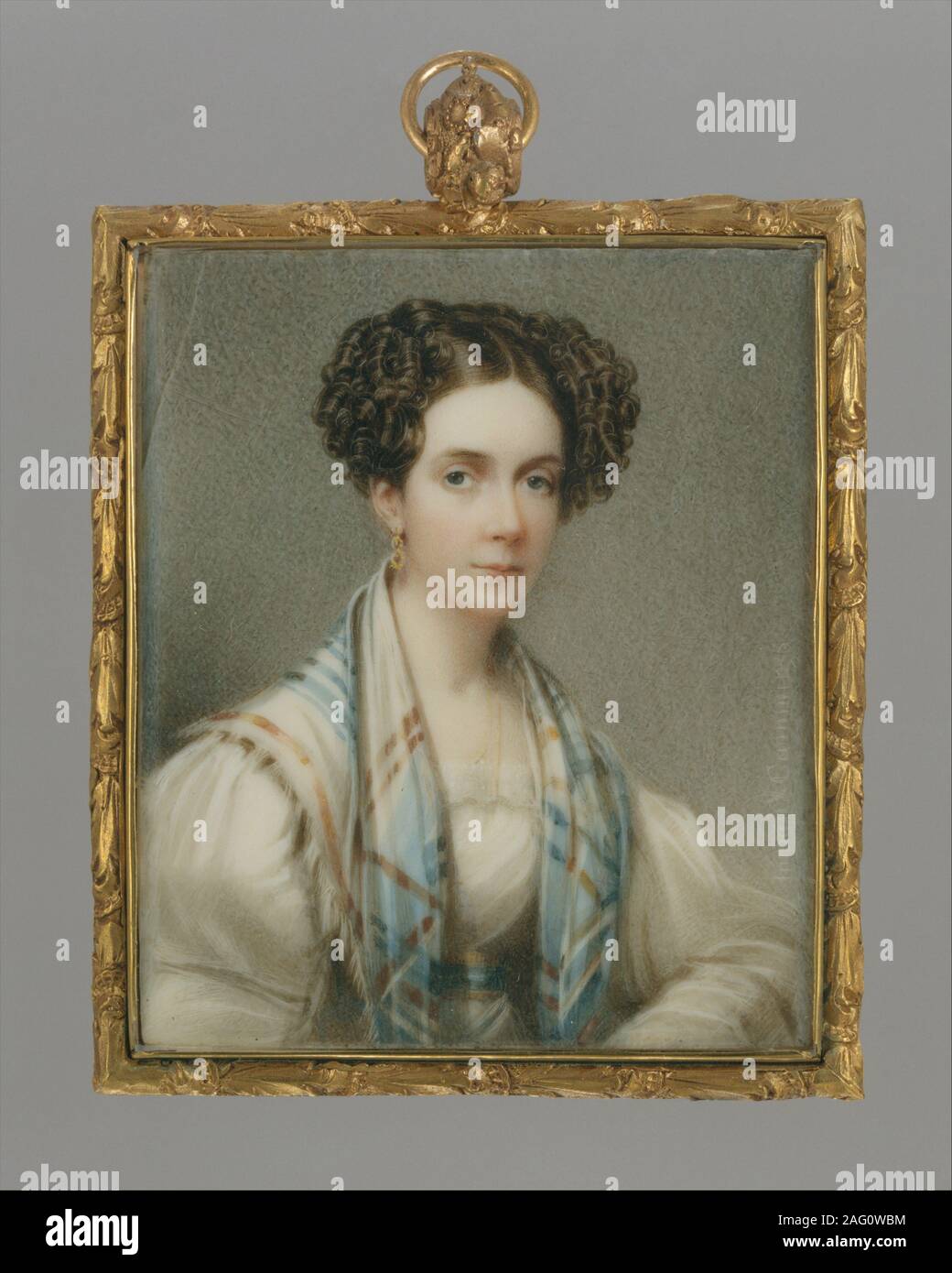 Portrait of a Lady, ca. 1825 Stock Photo - Alamy