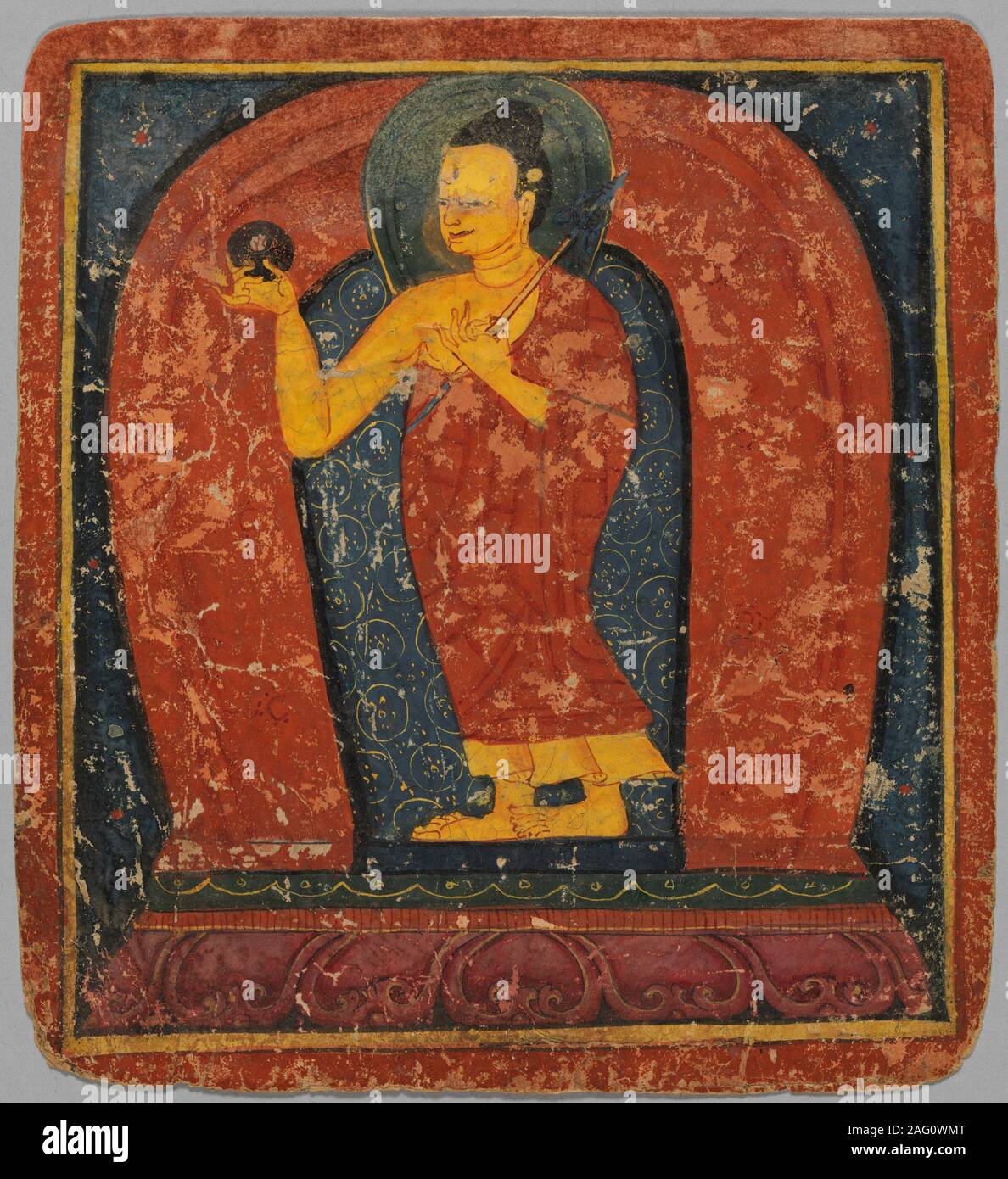 Initiation Card (Tsakalis), early 15th century Stock Photo - Alamy