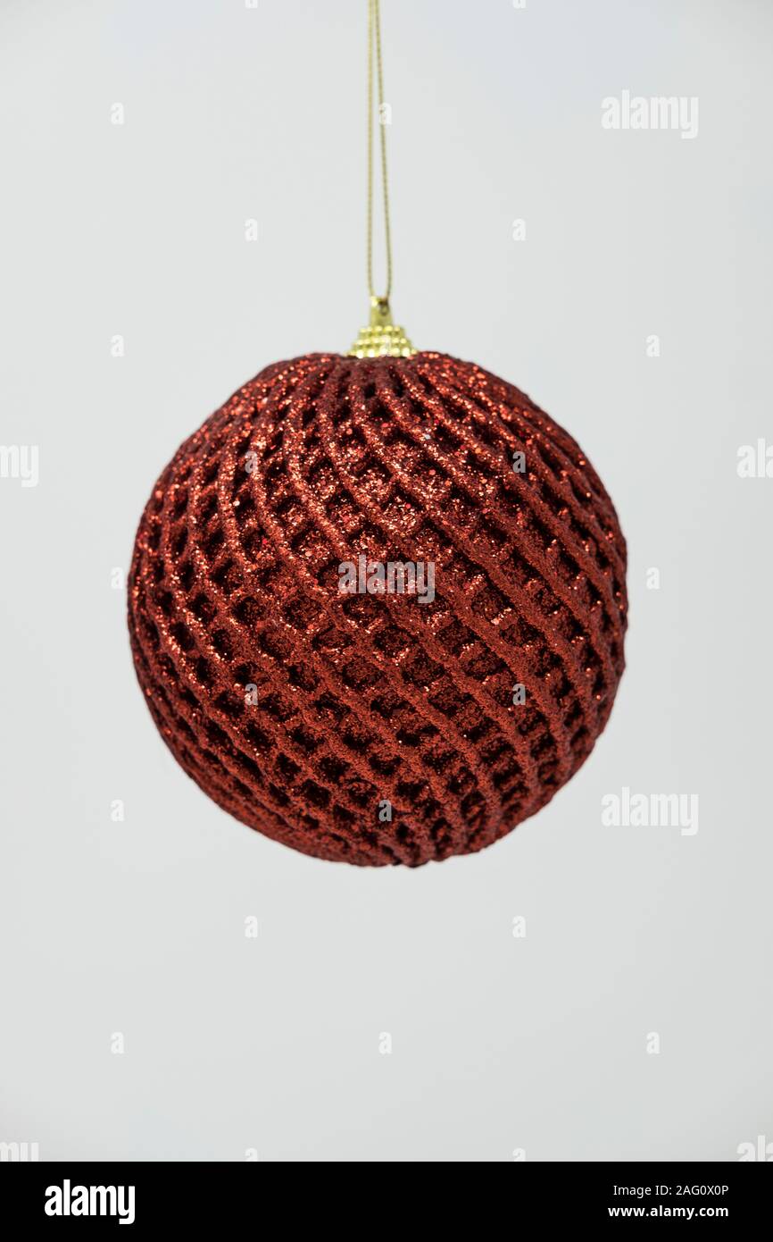 christmas tree decorations close up Stock Photo - Alamy