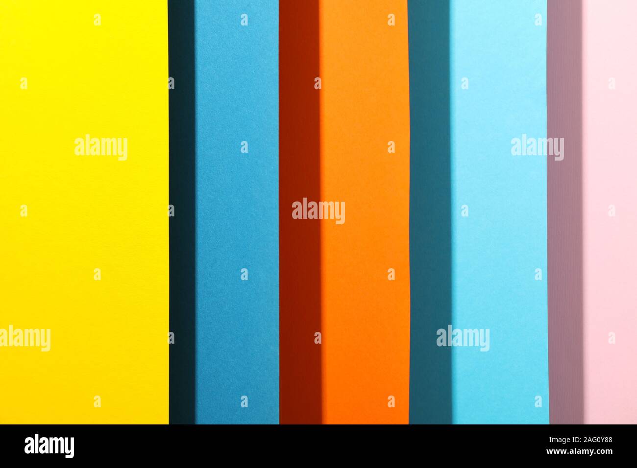 Background made of color sheets, close up. Texture for design Stock ...