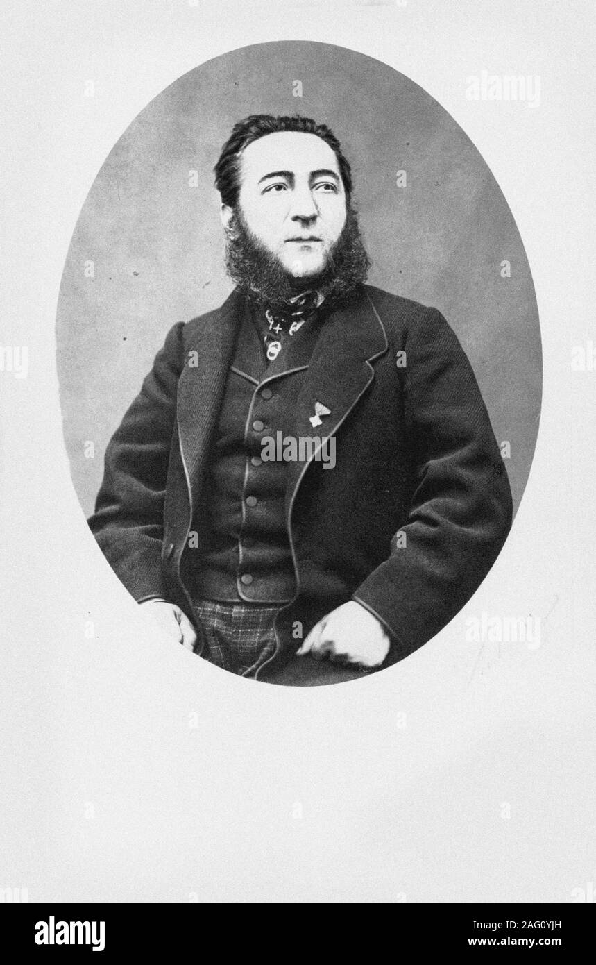 Portrait of the composer Luigi Luzzi (1828-1876). Private Collection ...