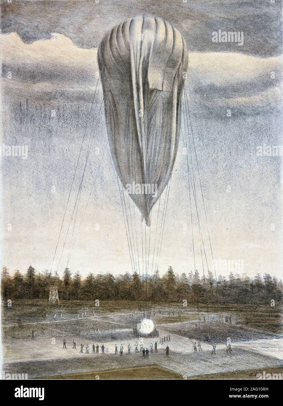 The Stratosphere Balloon, 1935. Found in the Collection of State Museum ...