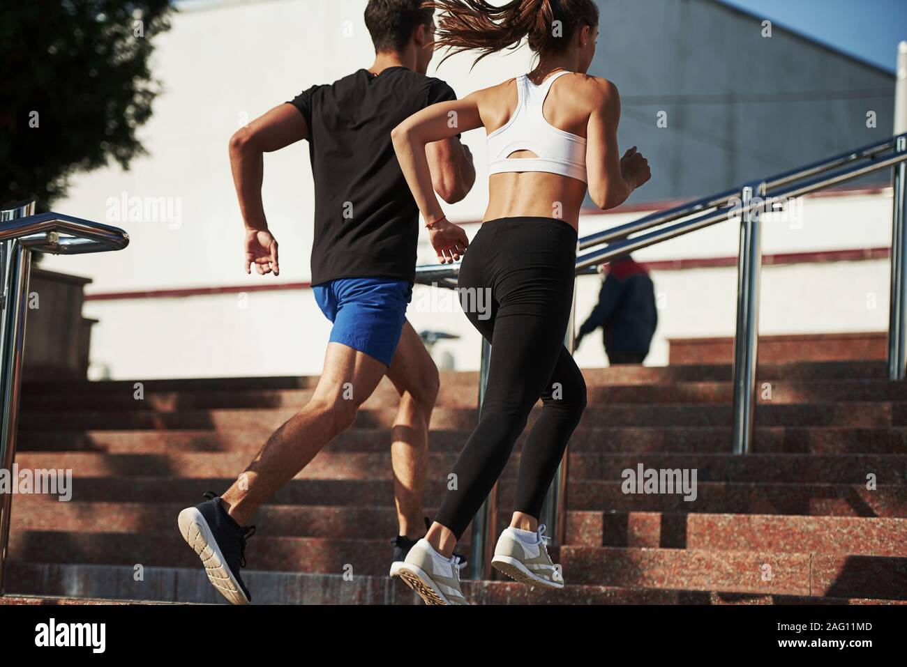 Obstacle stairs hi-res stock photography and images - Alamy