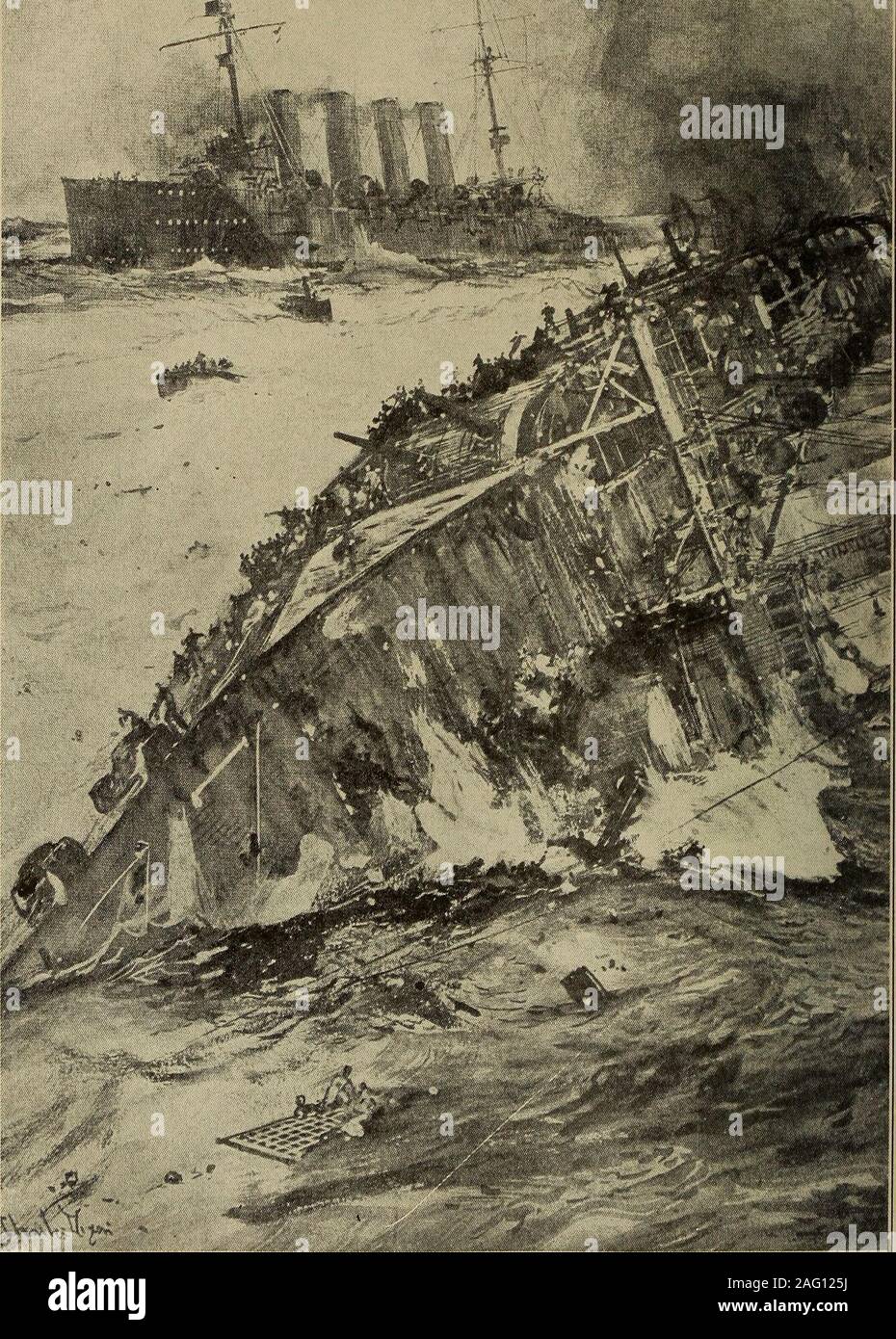 Torpedoed by german submarine hi-res stock photography and images - Alamy