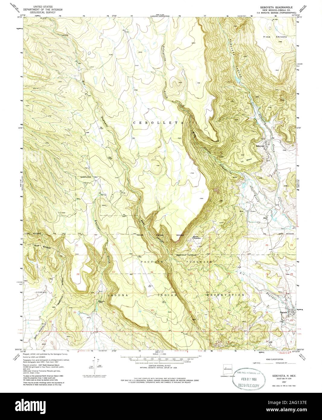 Seboyeta hi-res stock photography and images - Alamy