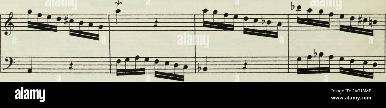 . Pièces de clavecin Stock Photo - Alamy