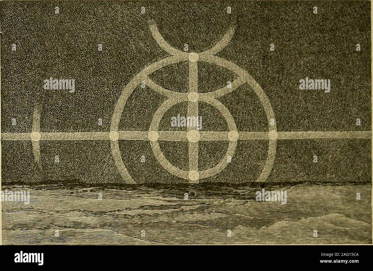 Several light colored circles hi-res stock photography and images - Alamy