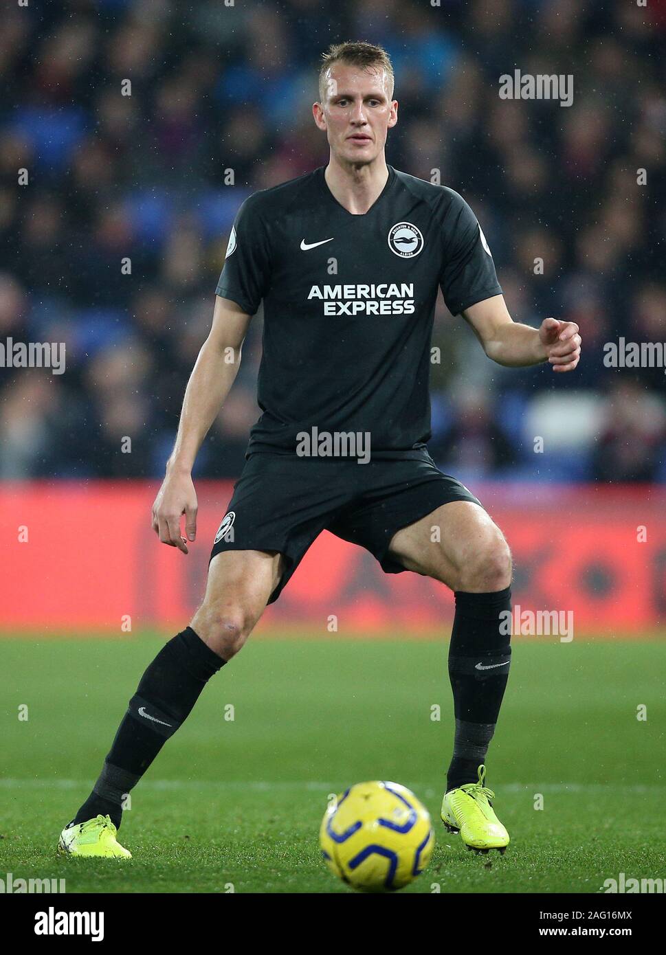 Brighton and Hove Albion's Dan Burn during the Premier League match at ...