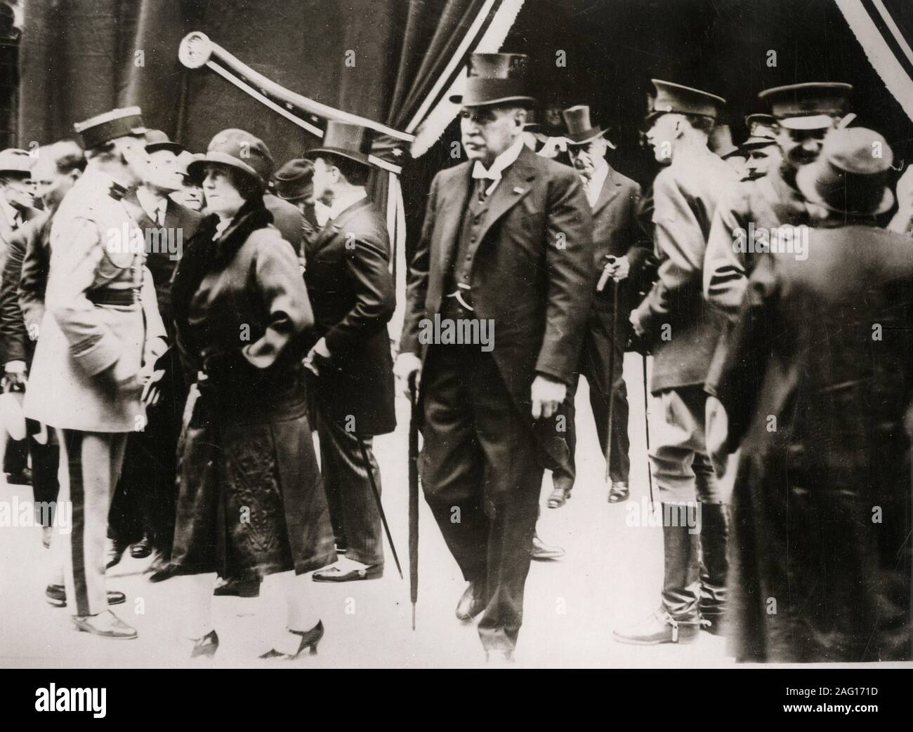 Early 20th century vintage press photograph - American banker, JP ...