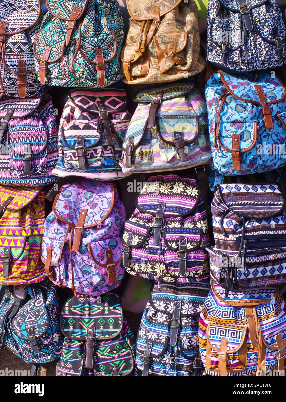 Textile shop in market area hi-res stock photography and images - Alamy