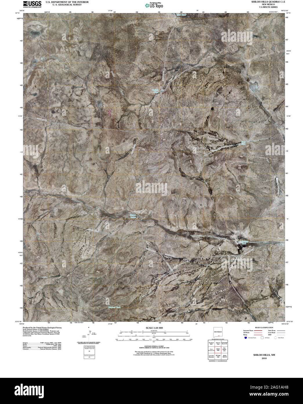 Shiloh map Cut Out Stock Images & Pictures - Alamy
