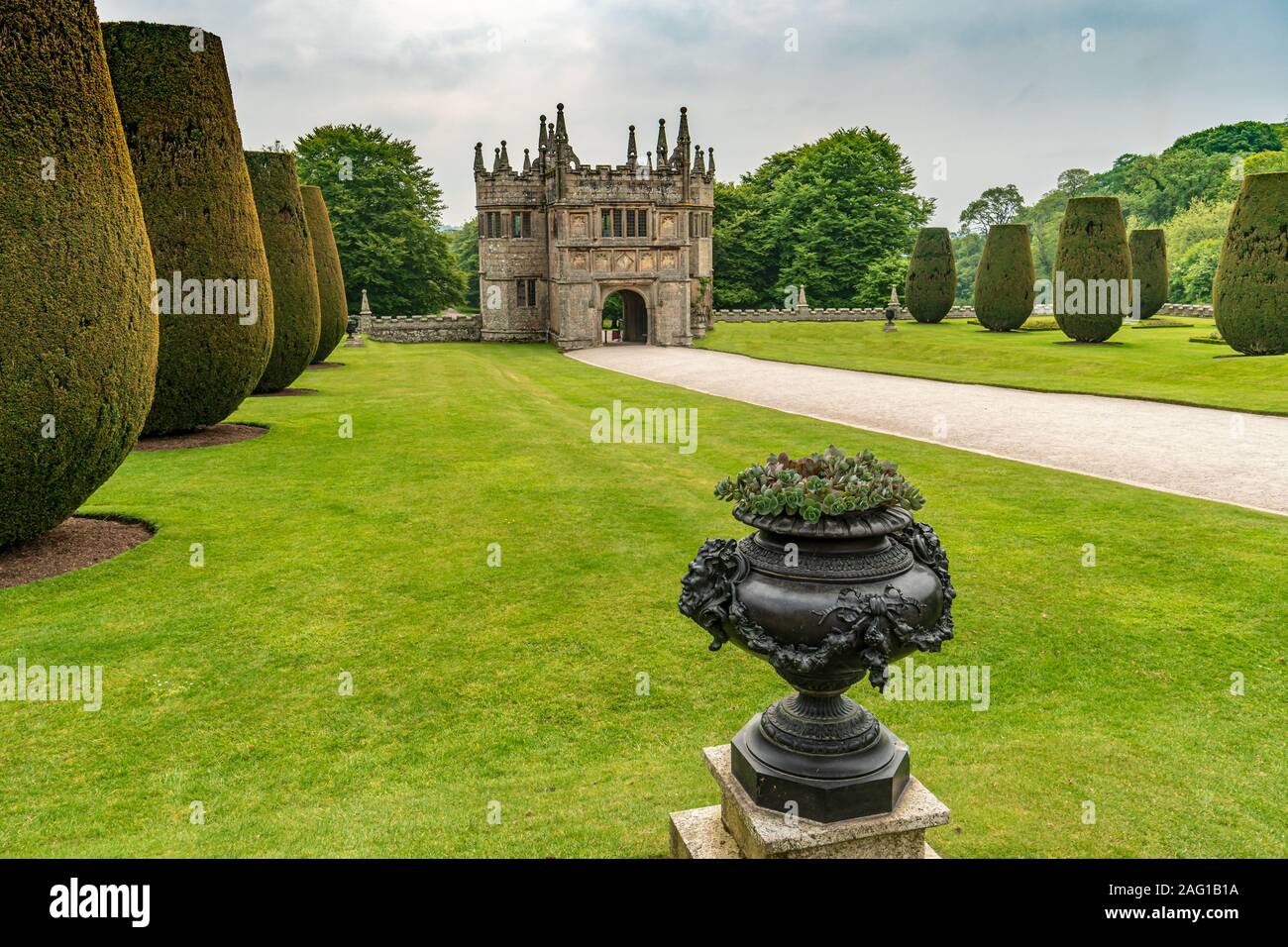 Lanhydrock House and Garden in South Cornwall near Bodmin, National ...