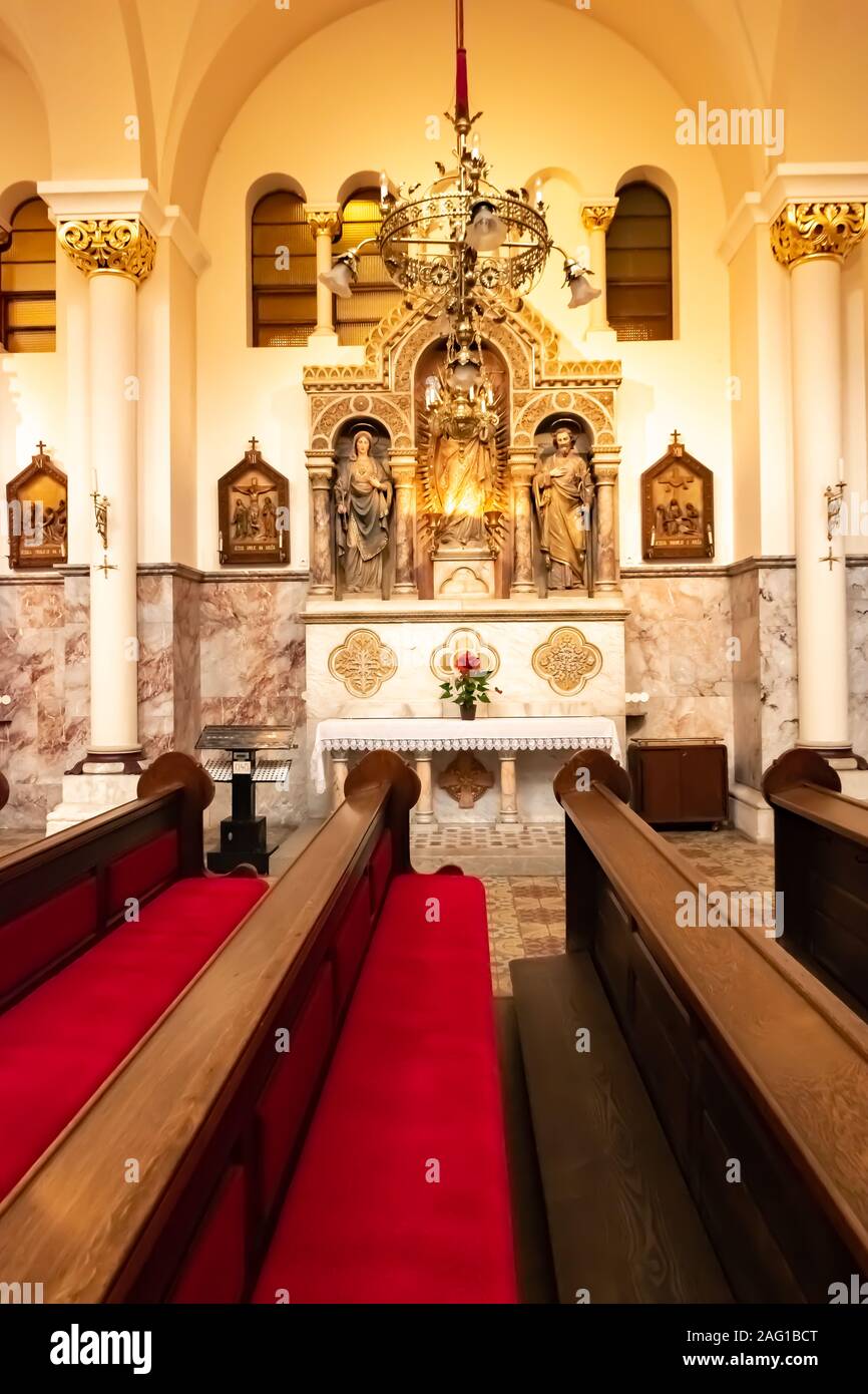 Franciscan Church St Mary Mother Of Mercy In Maribor, Slovenia Stock ...