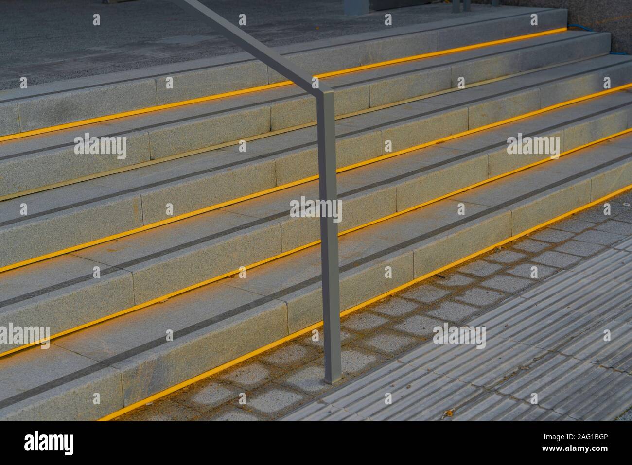 Golden Stairs Stock Photo - Alamy