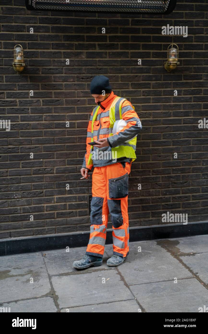 London Construction Workers Stock Photo - Alamy