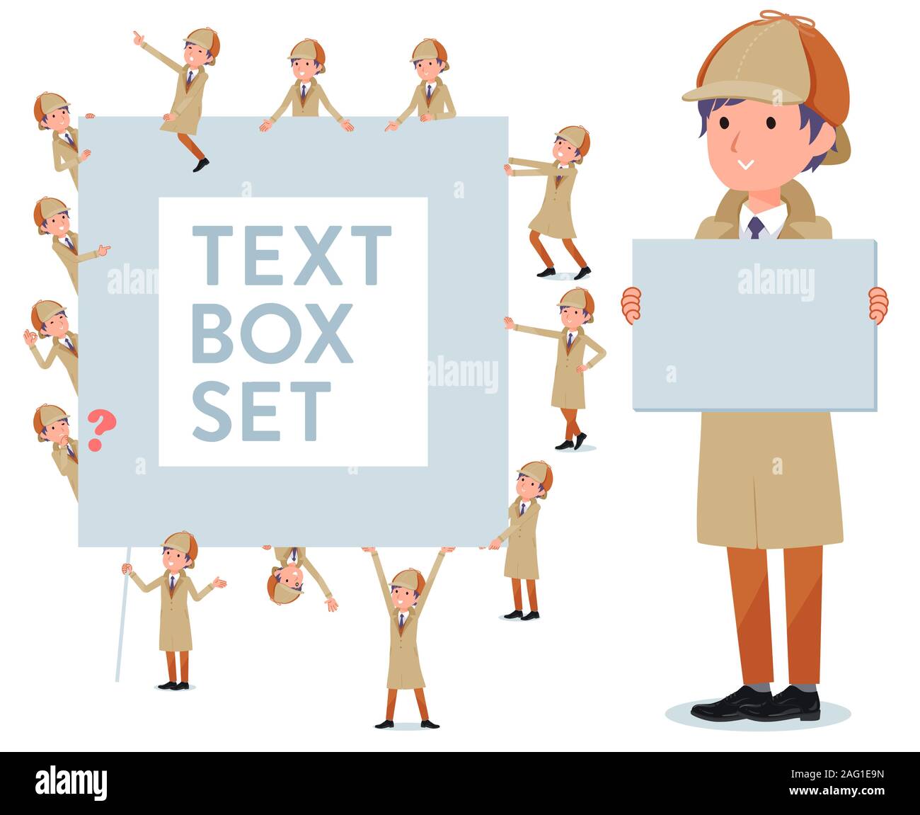 Detective investigation board Stock Vector Images - Alamy