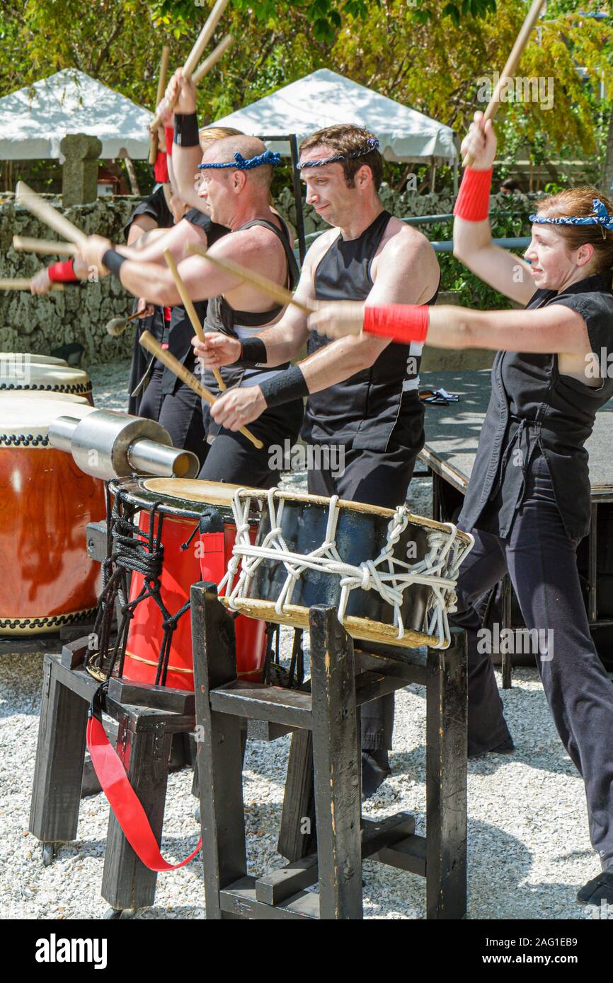 Miami Florida,MacArthur Causeway,Ichimura Japanese Garden,Haru Matsuri ...