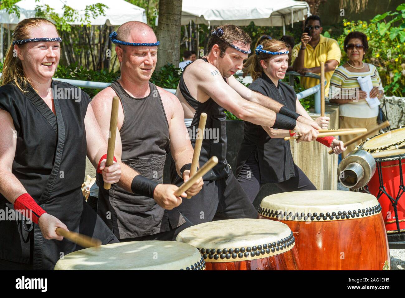 Miami Florida,MacArthur Causeway,Ichimura Japanese Garden,Haru Matsuri ...