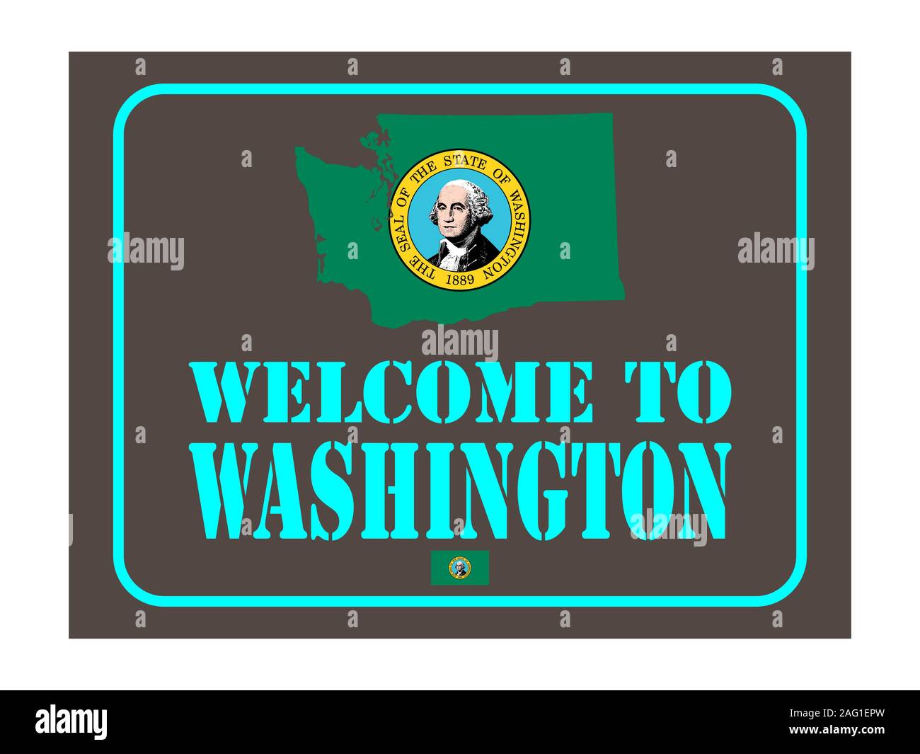 Russia america map Stock Vector Images - Alamy