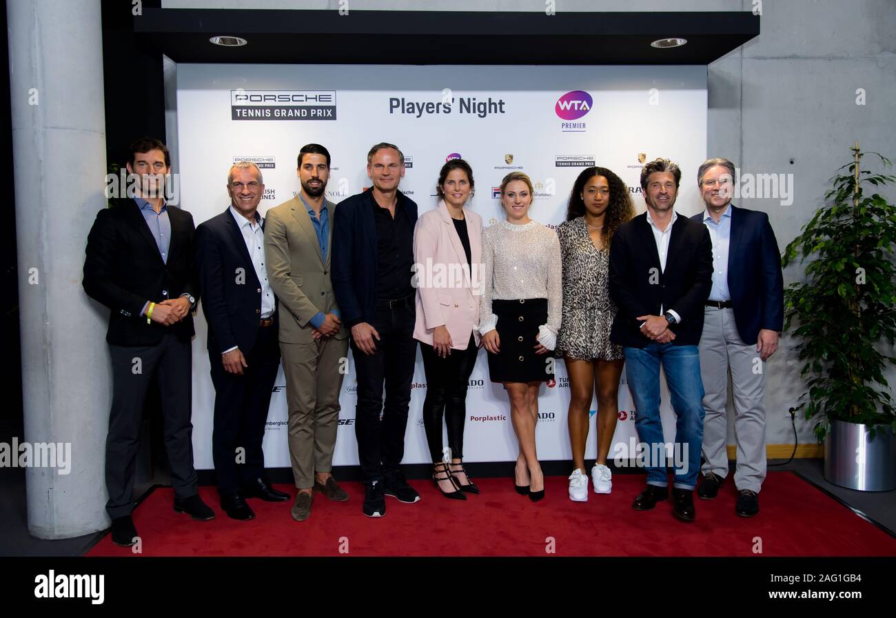 Mark Webber, Sami Khedira, Oliver Blume, Julia Goerges, Angelique ...
