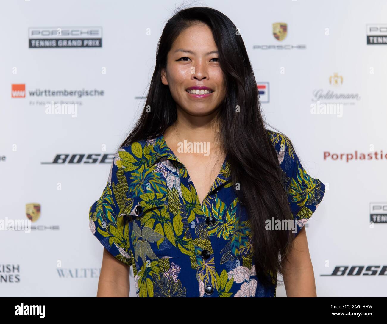 Su-Wei Hsieh of Chinese Taipeh arrives at the Players Party of the 2019 ...