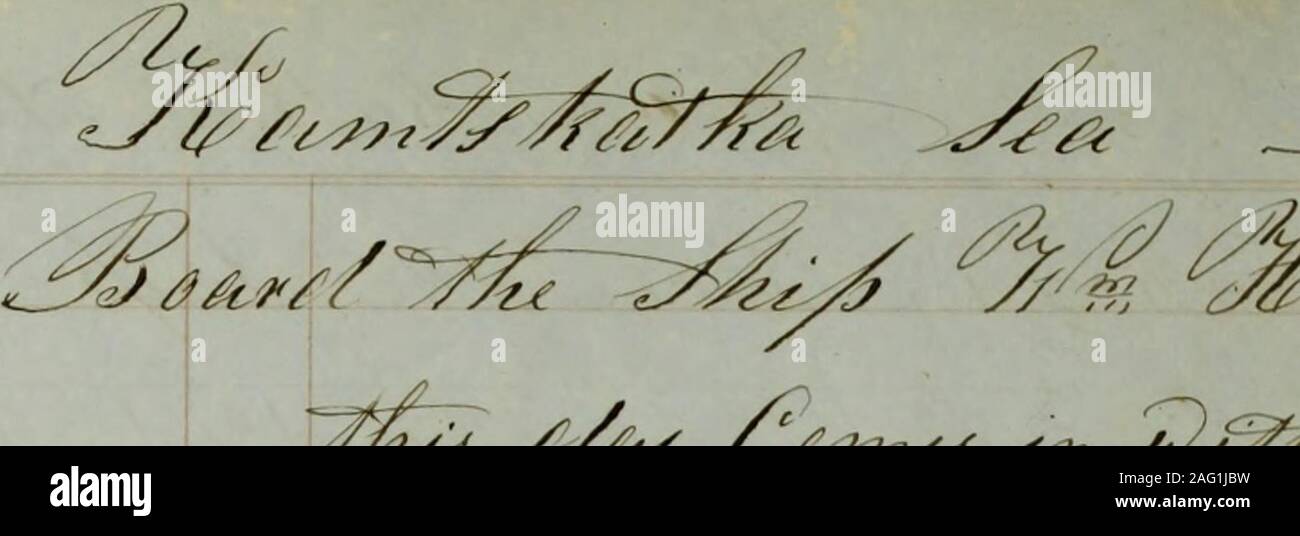 . [Logbook of the William Hamilton (Ship) of New Bedford, mastered by ...