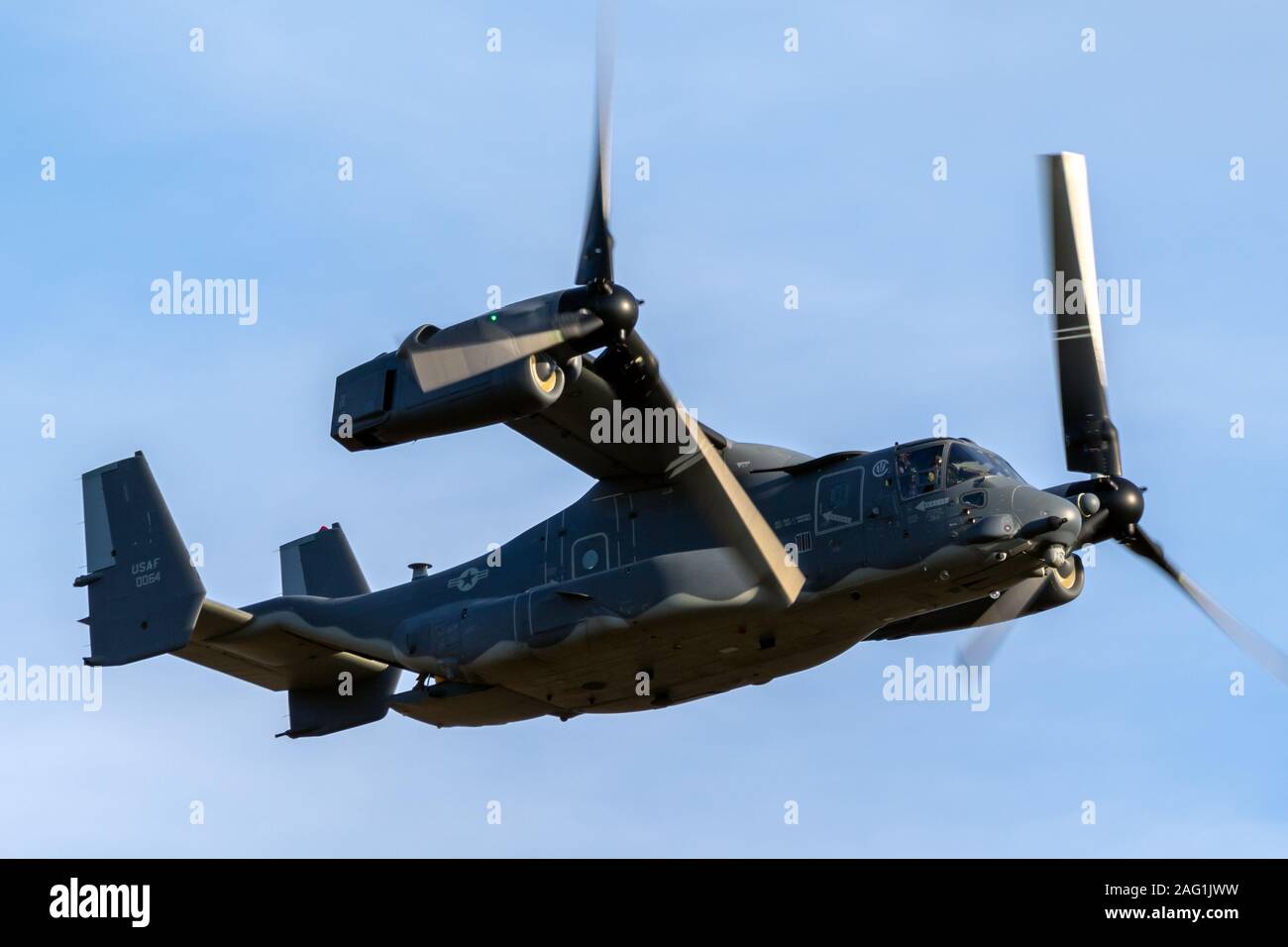 SANICOLE, BELGIUM - SEP 13, 2019: US Air Force Bell Boeing V-22 Osprey ...