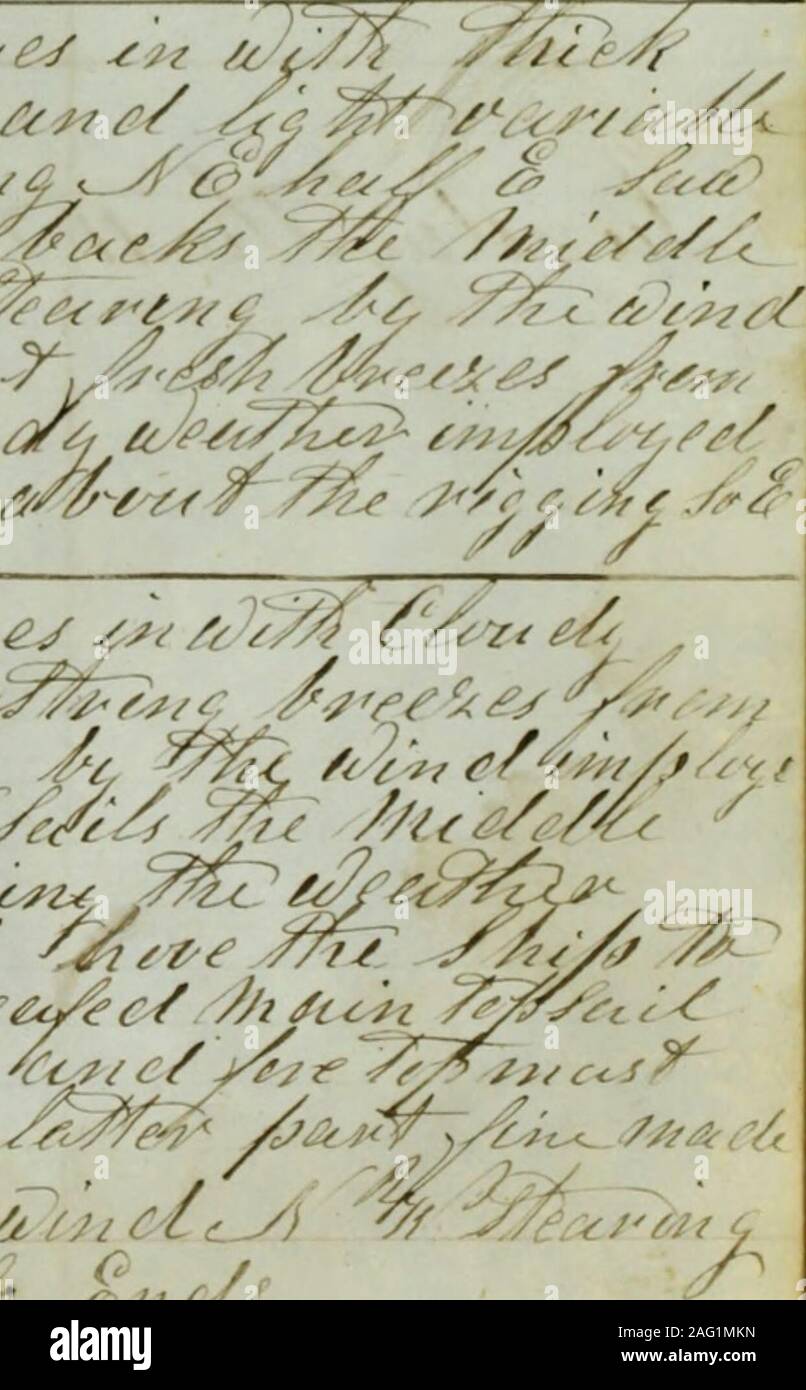 . [Logbook of the William Hamilton (Ship) of New Bedford, mastered by ...